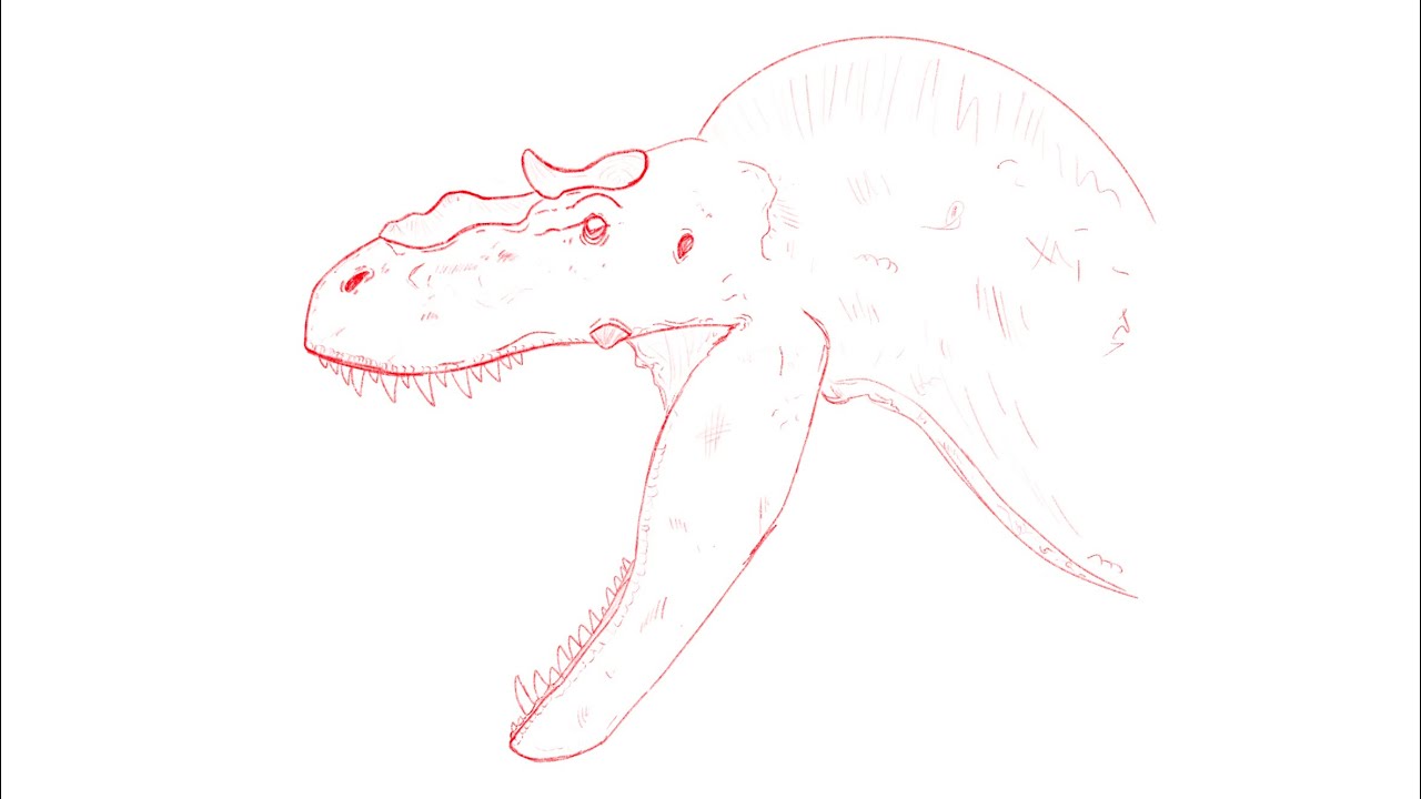 Gorgosaurus drawings - YouTube