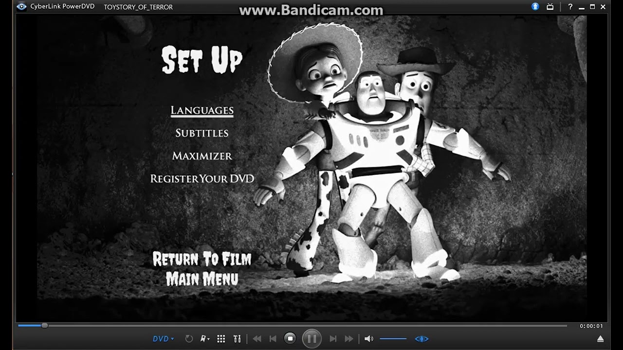 Toy Story Of Terror Dvd Menu