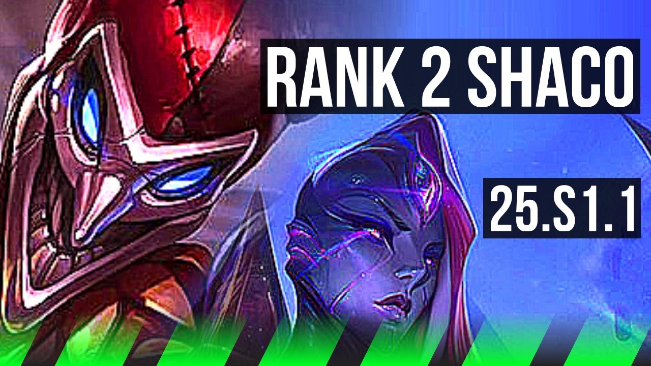 SHACO vs BEL'VETH (JGL) | Rank 2 Shaco | KR Grandmaster | 25.S1.1 - YouTube
