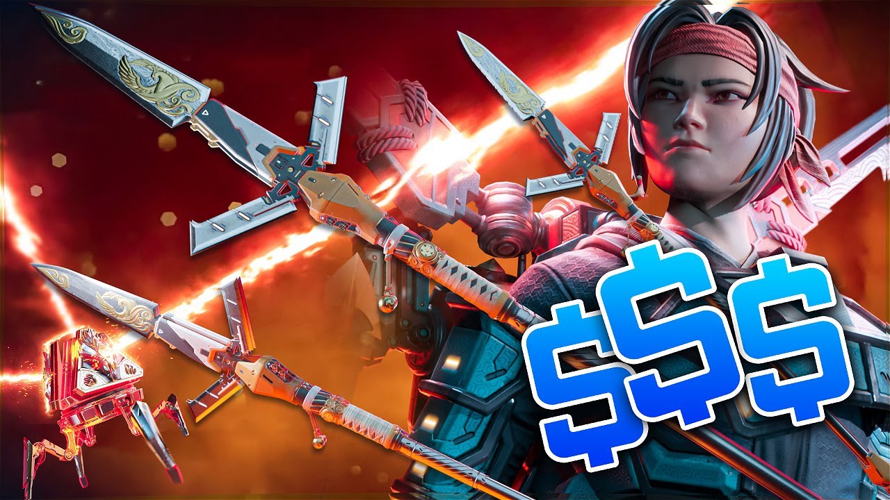 Every Kill I BUY $$$ an HEIRLOOM in Apex Legends *New Valkyrie Heirloom ...