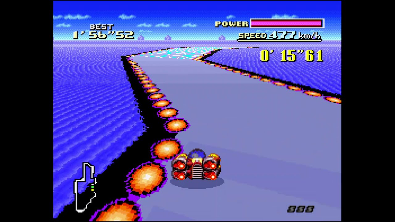 BS F-Zero Grand Prix 2 - Big Blue 2 Opening Lap [Luna Bomber] (0'24"61 ...