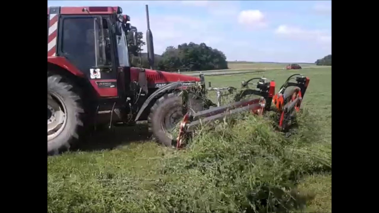 BB - Umwelttechnik Frontschwader Clementer 550 F mit Case 844 - YouTube