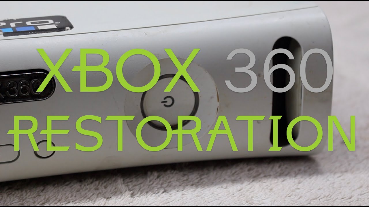 $15 Xbox 360 Restoration - YouTube