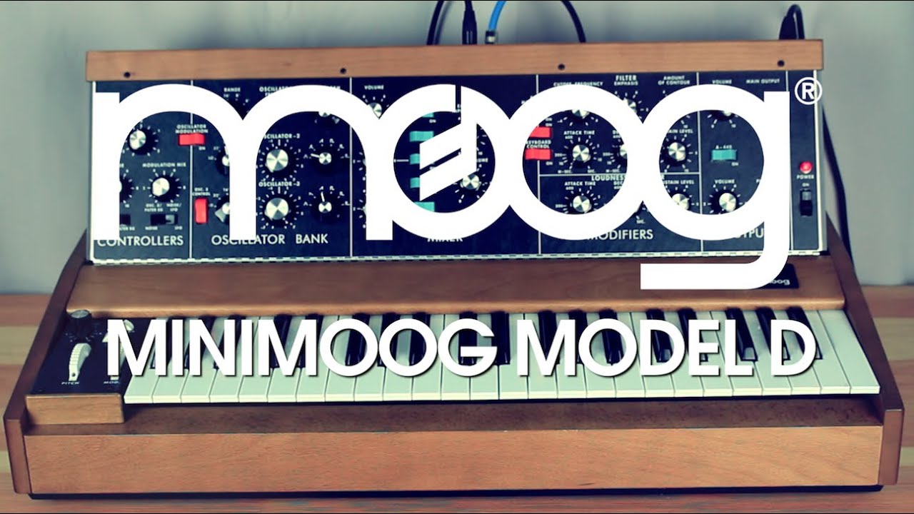 Moog Minimoog Model D: Artist Impressions - YouTube