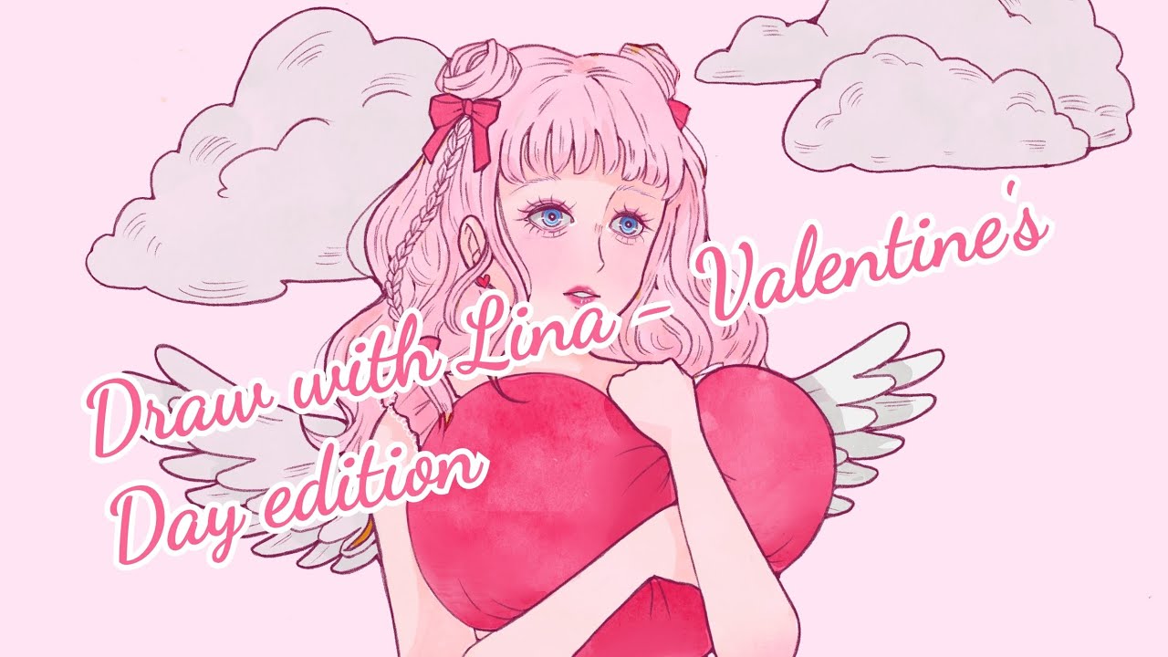 Draw with Lina ♡ Valentine's Day Edition - YouTube