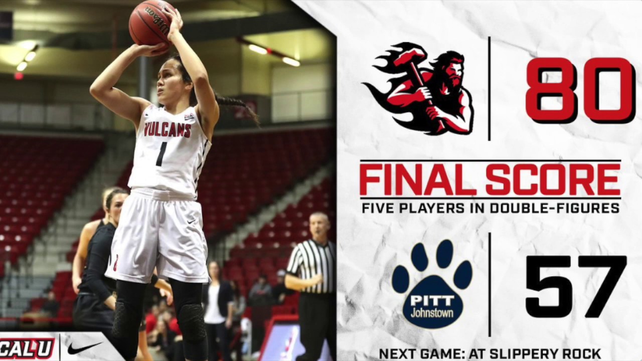 Highlights of Cal U vs. Pitt-Johnstown (Jan. 3, 2020) - YouTube