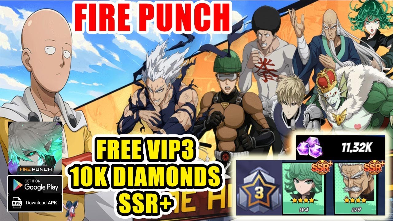 Fire Punch Gameplay - Free V3 One Punch Man Android - YouTube