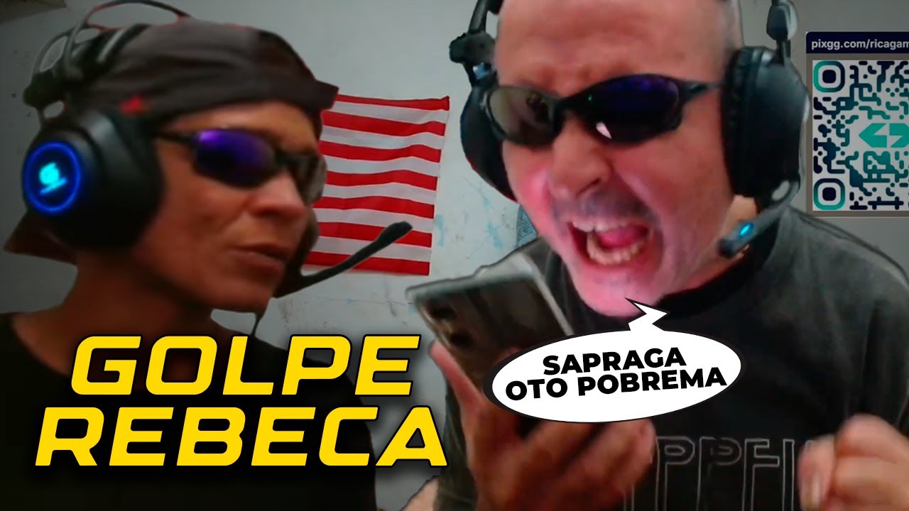 RICA DETALHOU ao BILILIU o GOLPE DA REBECA - Cortes das Lives - YouTube