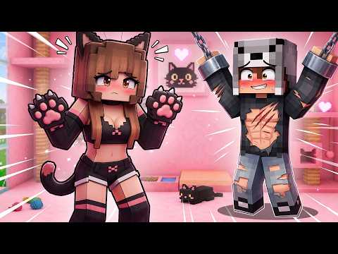 KEDİ KIZ BENİ KAÇIRDI - Minecraft