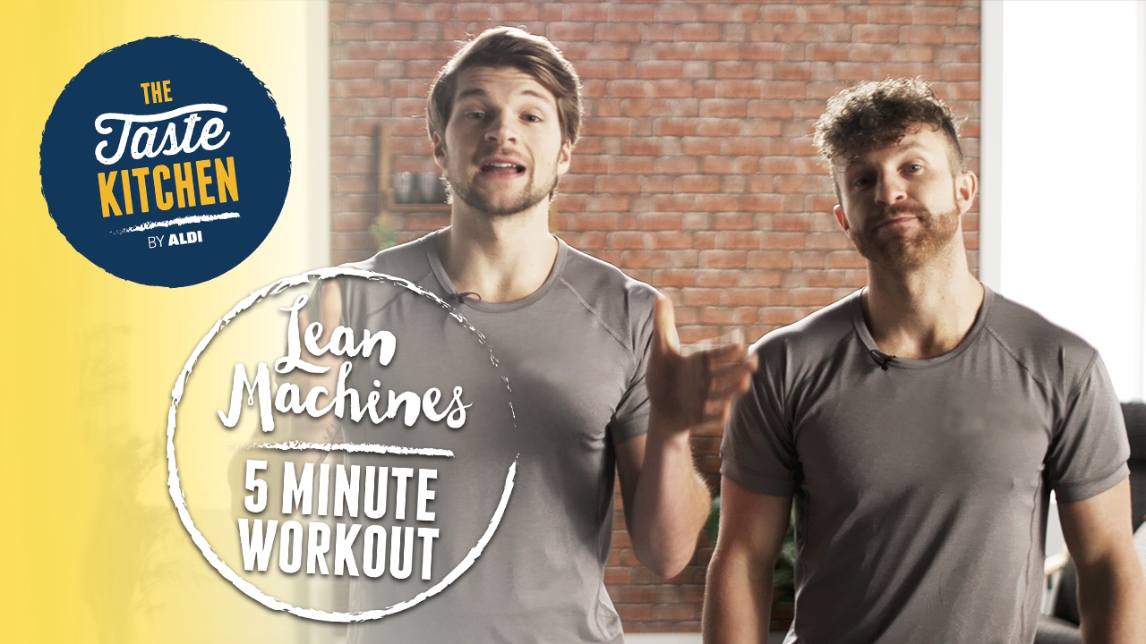 5 Minute Workout with the Lean Machines - YouTube