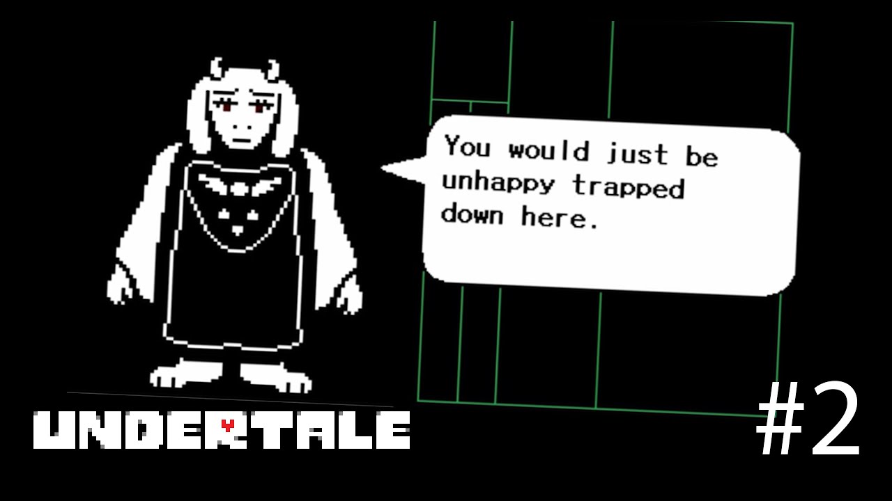 Undertale #2: The Skull Bros! Toriel's sentiment...vegetoid! - YouTube