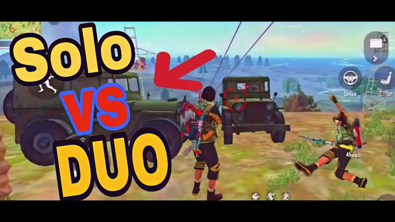 Solo vs Duo Best match | free fire Android | Sanjay gaming - YouTube