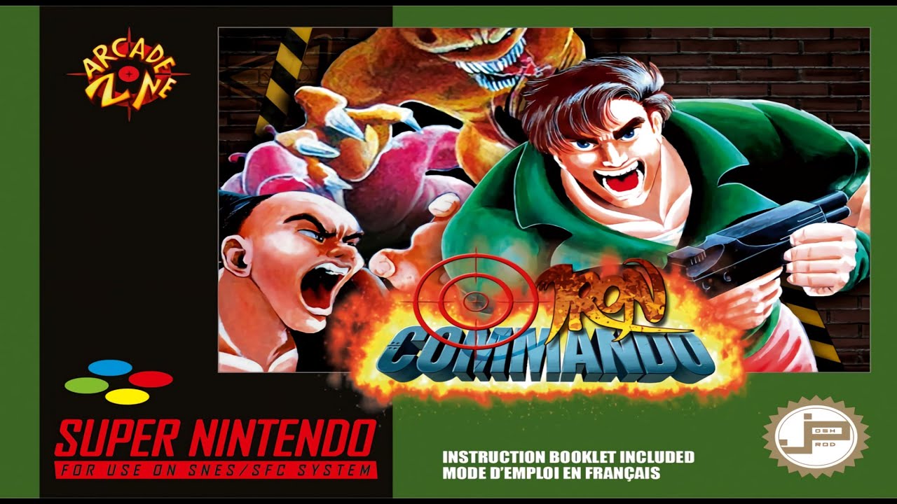 Iron Commando SNES 1995 - YouTube