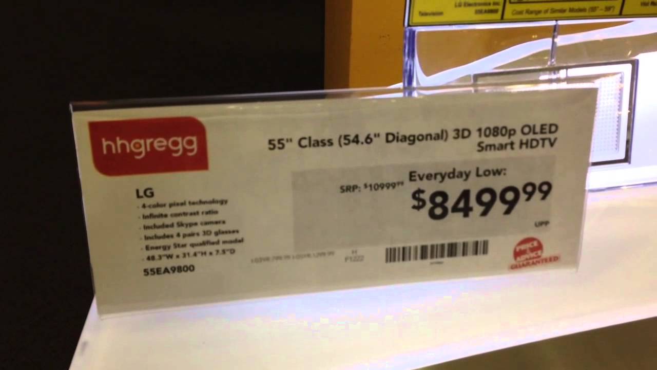 Broken OLED TV - YouTube