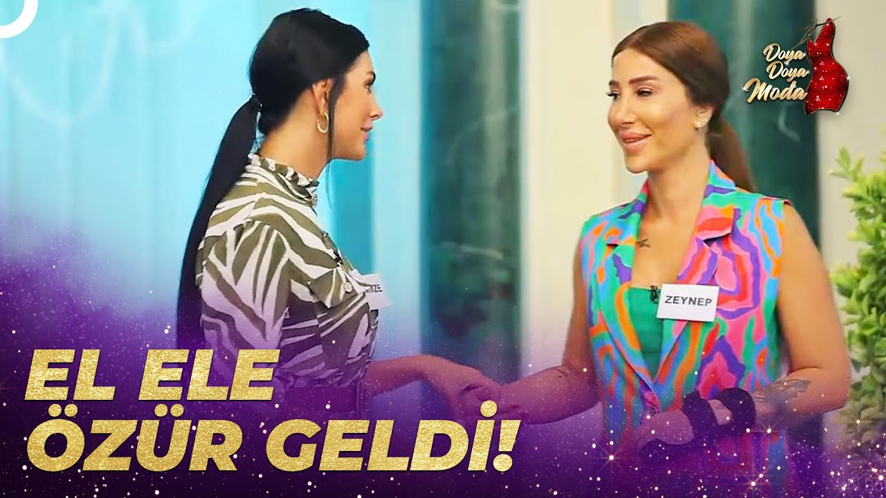 Gamze ve Zeynep Birbirlerinden Özür Diledi! | Doya Doya Moda 49. Bölüm ...