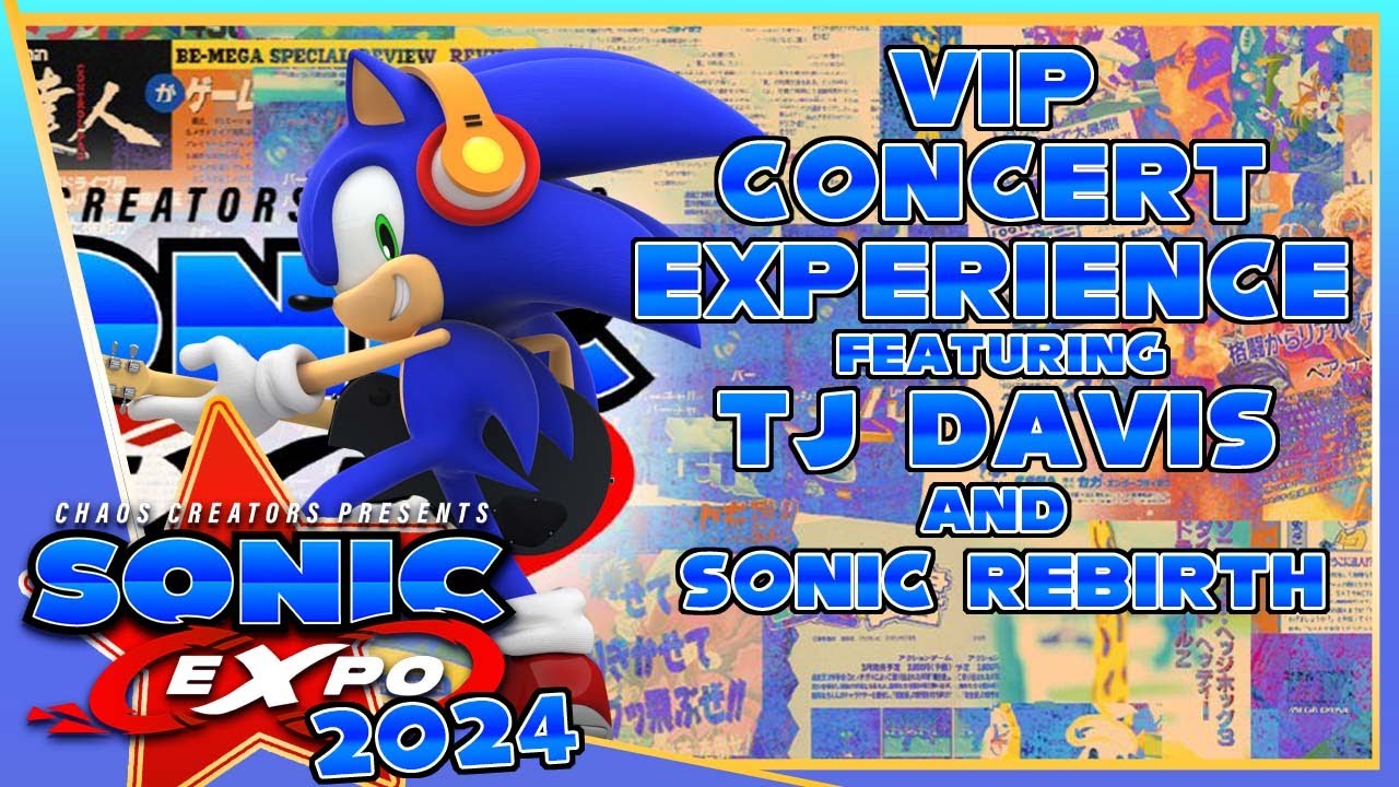 SONIC EXPO - VIP CONCERT EXPERIENCE - SONIC REBIRTH & TJ DAVIS - YouTube