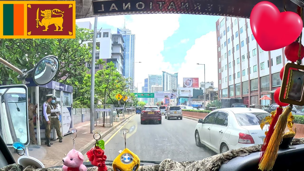Awesome Colombo Sri Lanka-Car Ride-4K - YouTube
