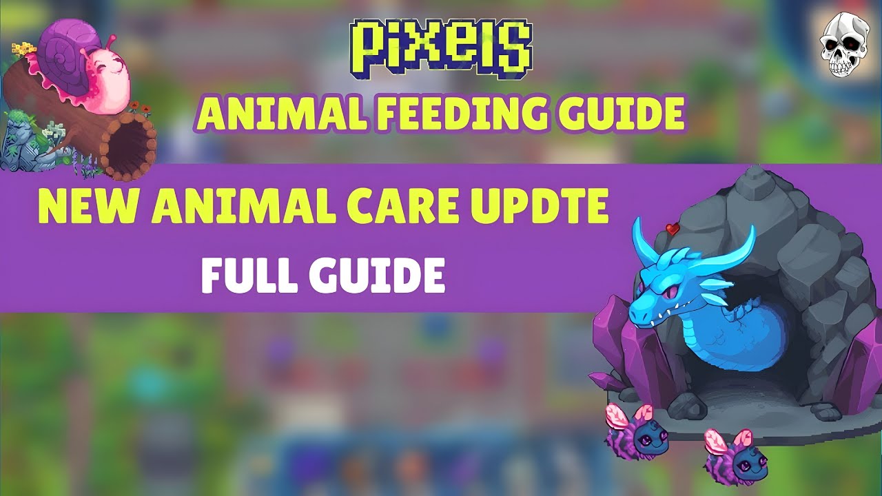 Pixels Game New Animal Update 🐮🐔 | Baby Animals, Breeding & Full Guide ...