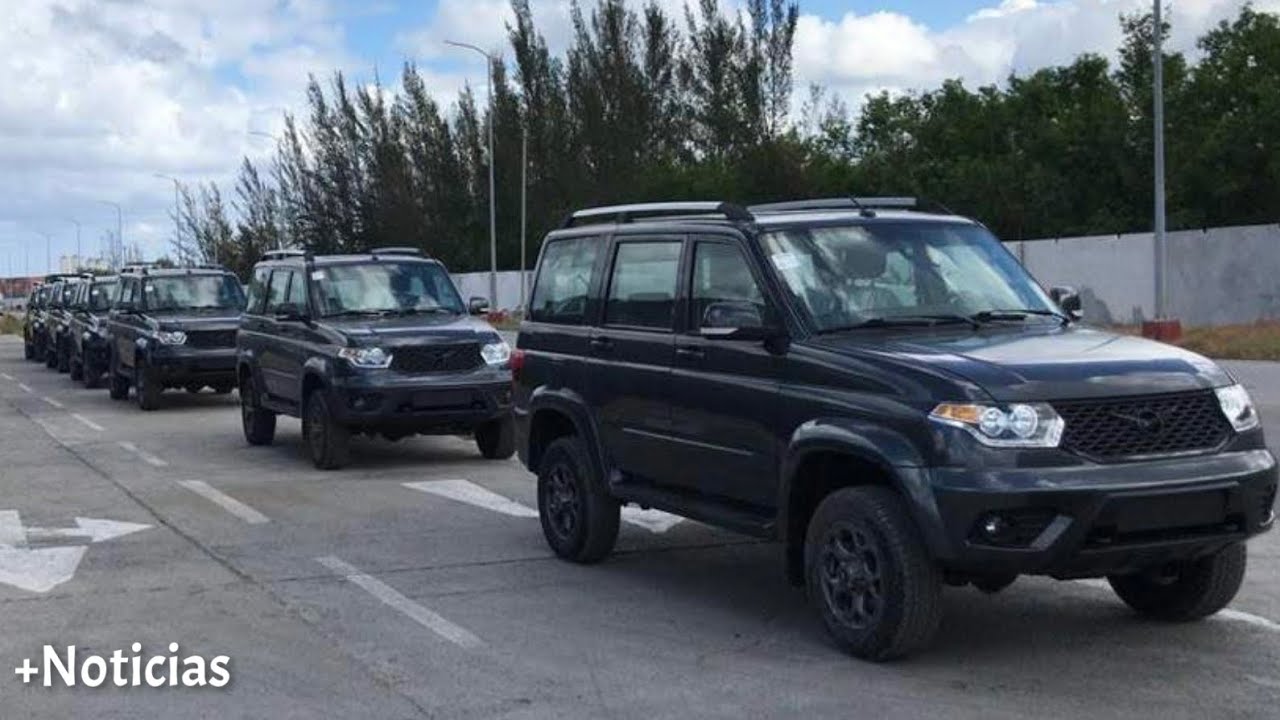 Lanzan primer vehículo UAZ ruso ensamblado en Cuba - YouTube