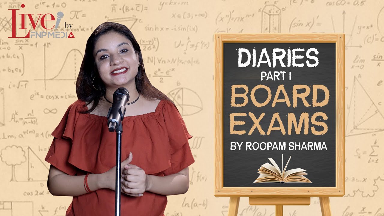 Board Exam By Roopam Sharma | Spoken Poetry | Live By FNP Media - YouTube
