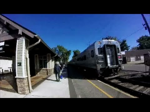 Two more trains at Anderson street - YouTube