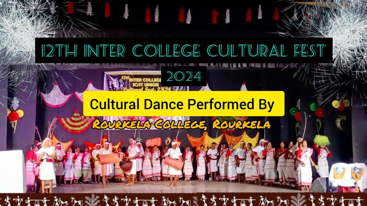 12TH INTER COLLEGE CULTURAL FEST 2024🎉|| Cultural dance Performed By ...