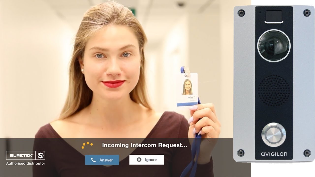 Avigilon H4 Video Intercom | Sneak Preview! - YouTube