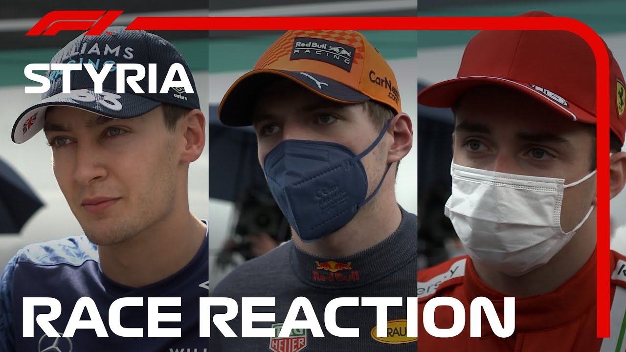 Drivers' Post-Race Reaction | 2021 Styrian Grand Prix - YouTube