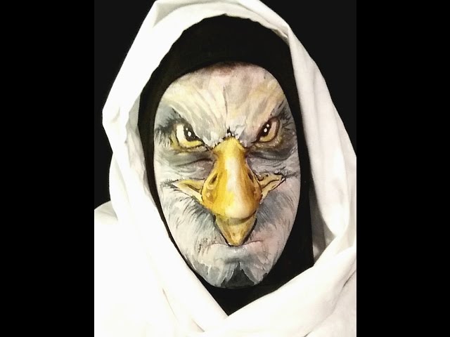Falcon Face Paint