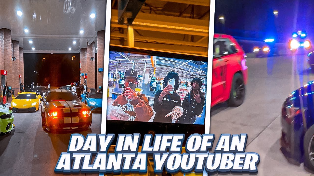 DAY IN THE LIFE OF ATLANTA YOUTUBERS...ATL MONEY GLITCH!!! - YouTube
