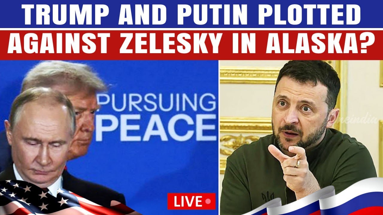 LIVE | Trump-Putin FOUGHT in Alaska? Trump-Putin Fallout Over One ...