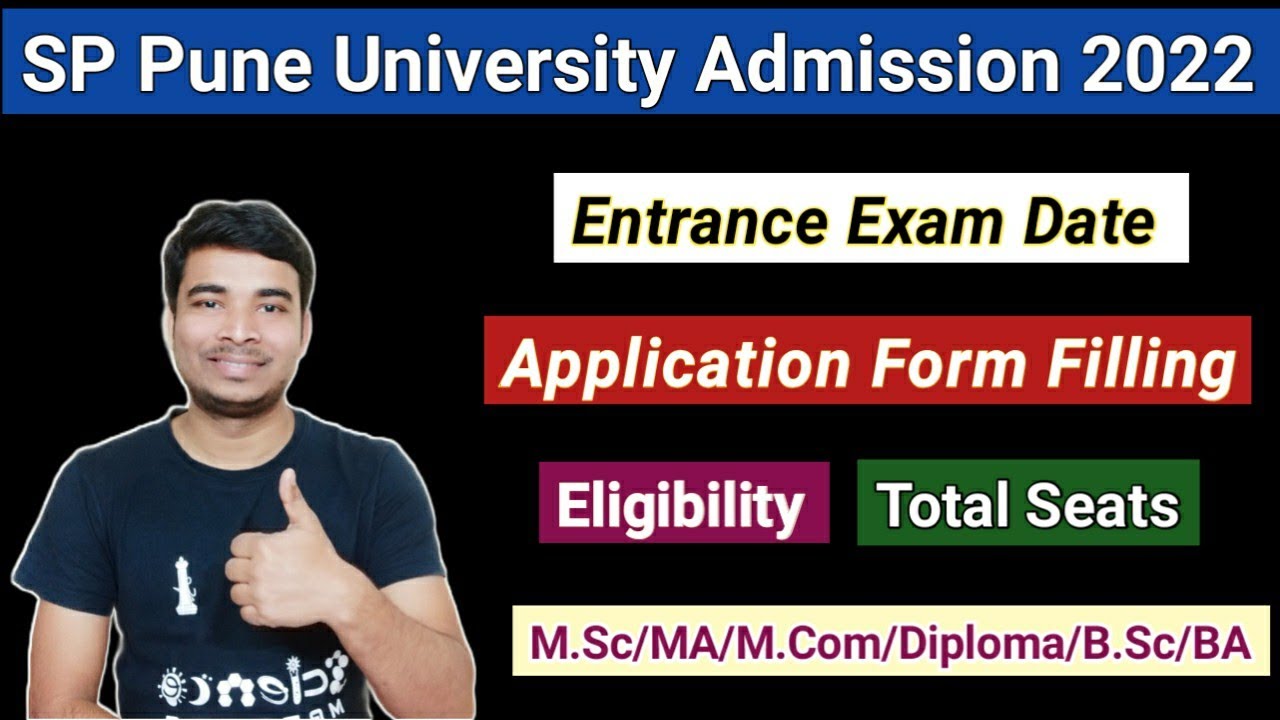 SP Pune University Admission 2022 || Application Form Filling Process ...