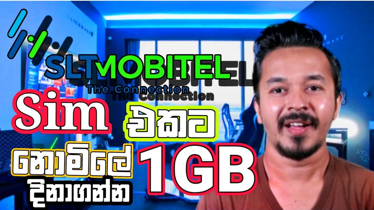 SLT Mobitel 1GB free data - YouTube