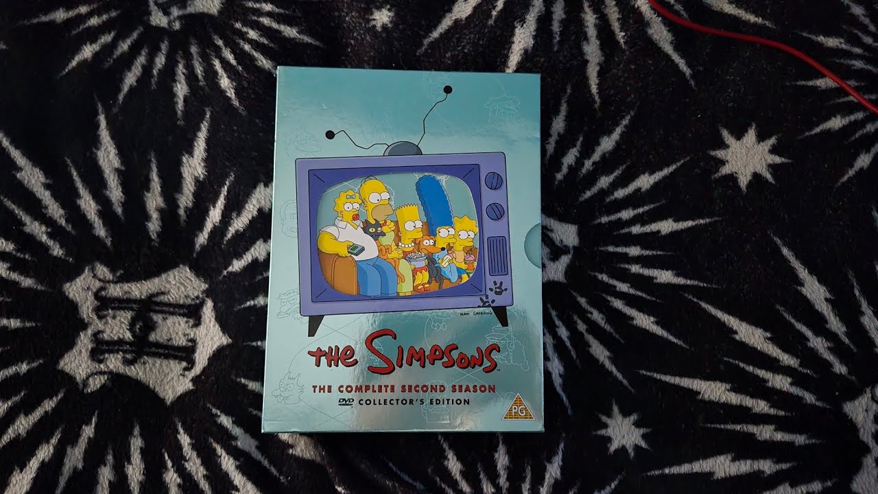 Opening & Closing To The Simpsons The Complete Second Season UK DVD ...