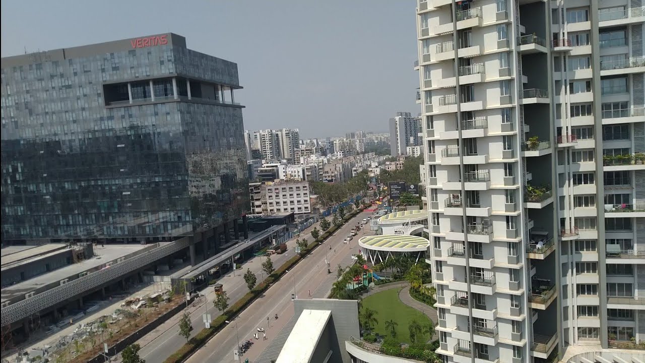 Pune city Balewadi high Street Day and night view - YouTube