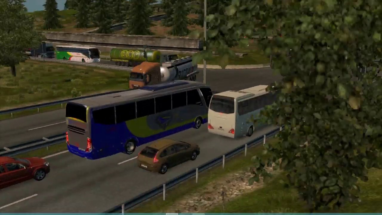 ETS2 Philippine Marcopolo G7 |Daet Express Bus Mod : Bern to Milano ...