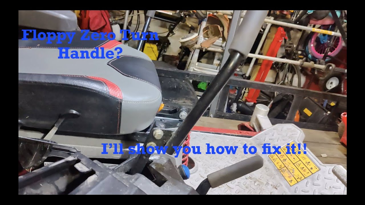 Zero Turn Handle lost resistance? Ill show you how to fix it! - YouTube