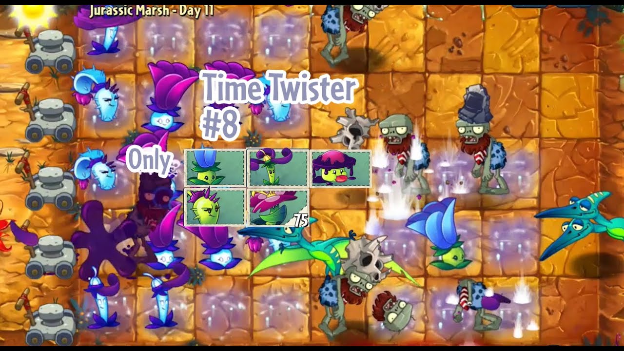PvZ2 Walkthrough using only Plants from the next World #8 | Plants vs ...
