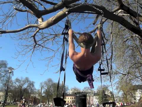 Air Gyro Gym in park - YouTube