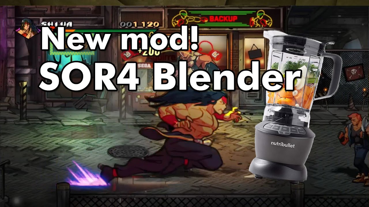 New SOR4 MOD! SOR4 Blender!! SOR4 DLC v7 - YouTube