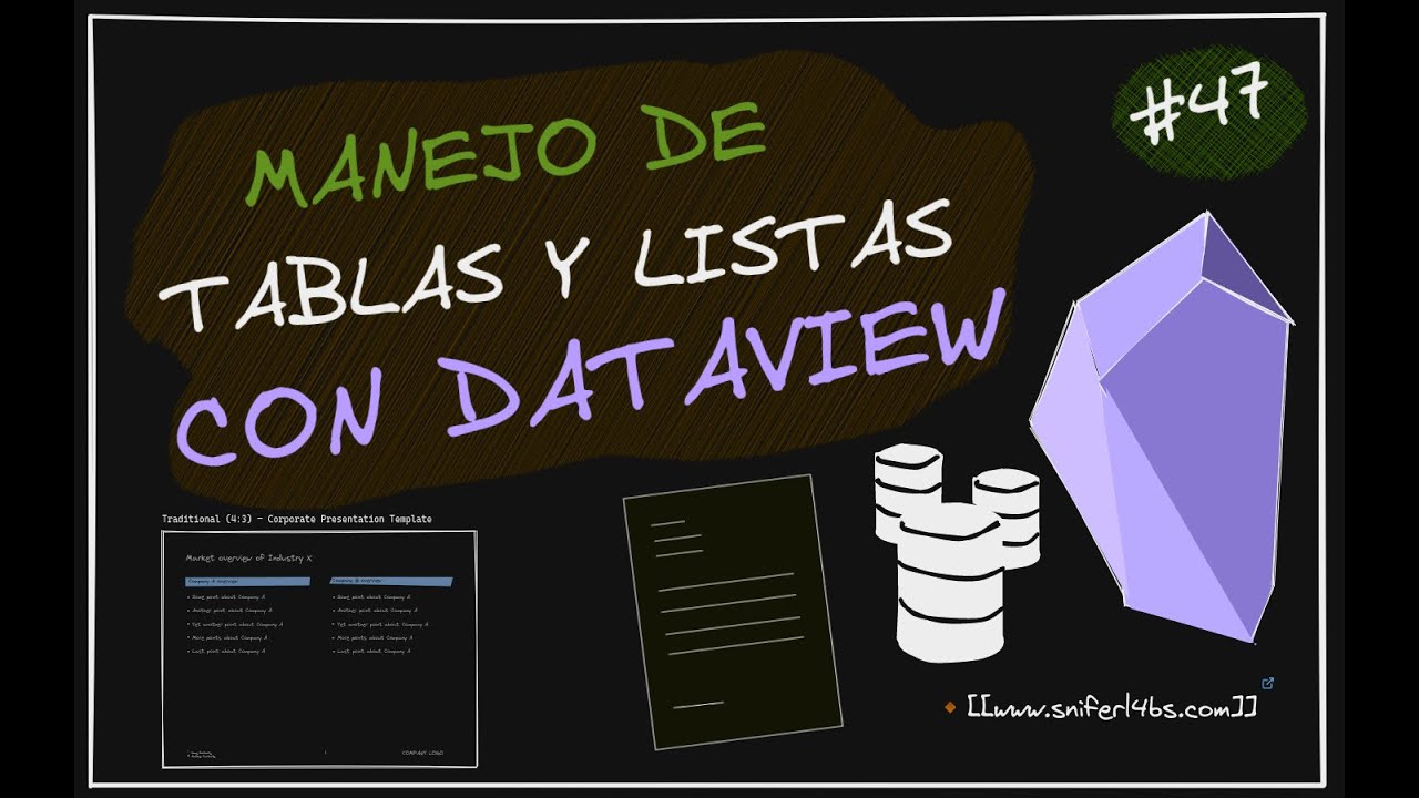 #47 Como manejar Tablas y Listas en #Obsidian con #Dataview | - YouTube