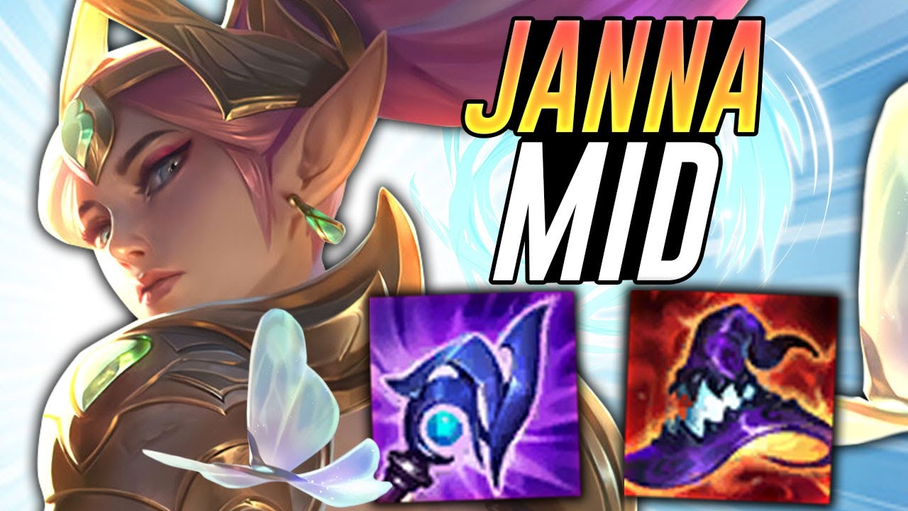 Reworked AP Janna is a Top Tier Mid Laner! - YouTube