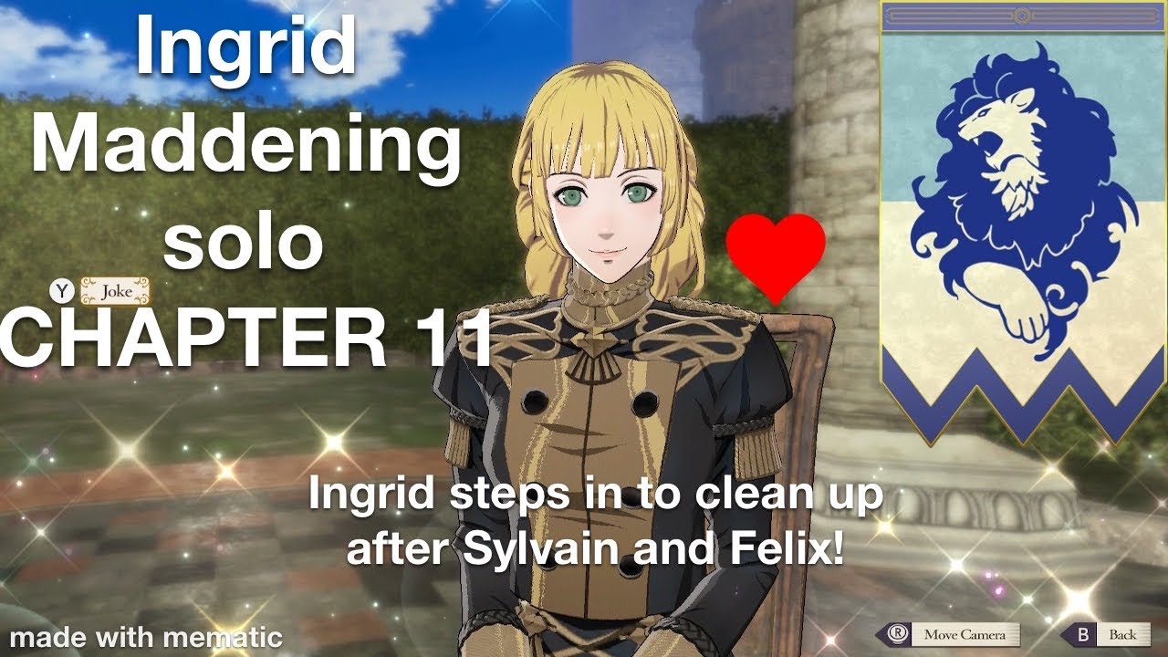 FE3H: Blue Lions Ingrid Maddening solo Ch 11 - YouTube