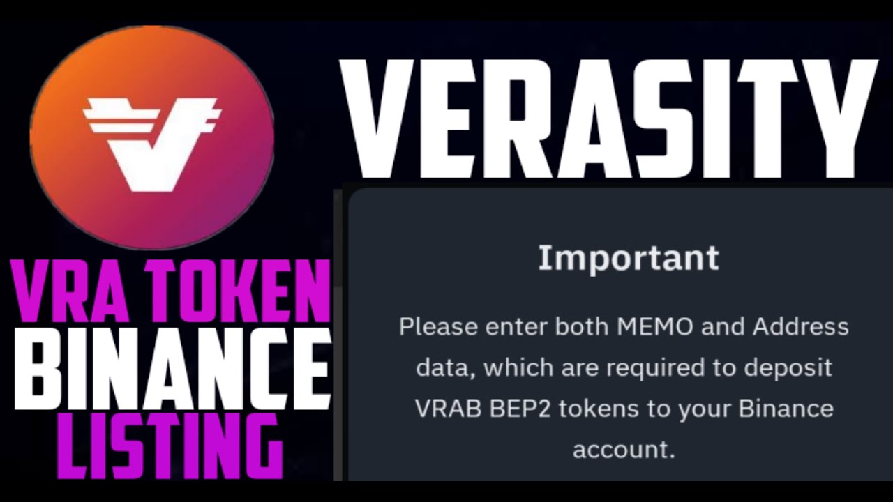 Binance will list Verasity Coin 🇻🇬 ! | VRA Price Prediction 2021 | VRA ...