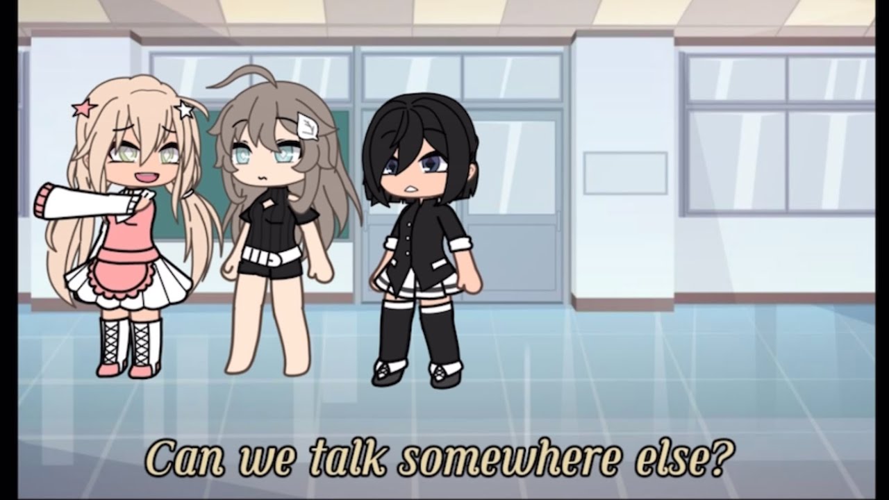 When you have a fake friend || Gacha vs real life || Gacha life - YouTube
