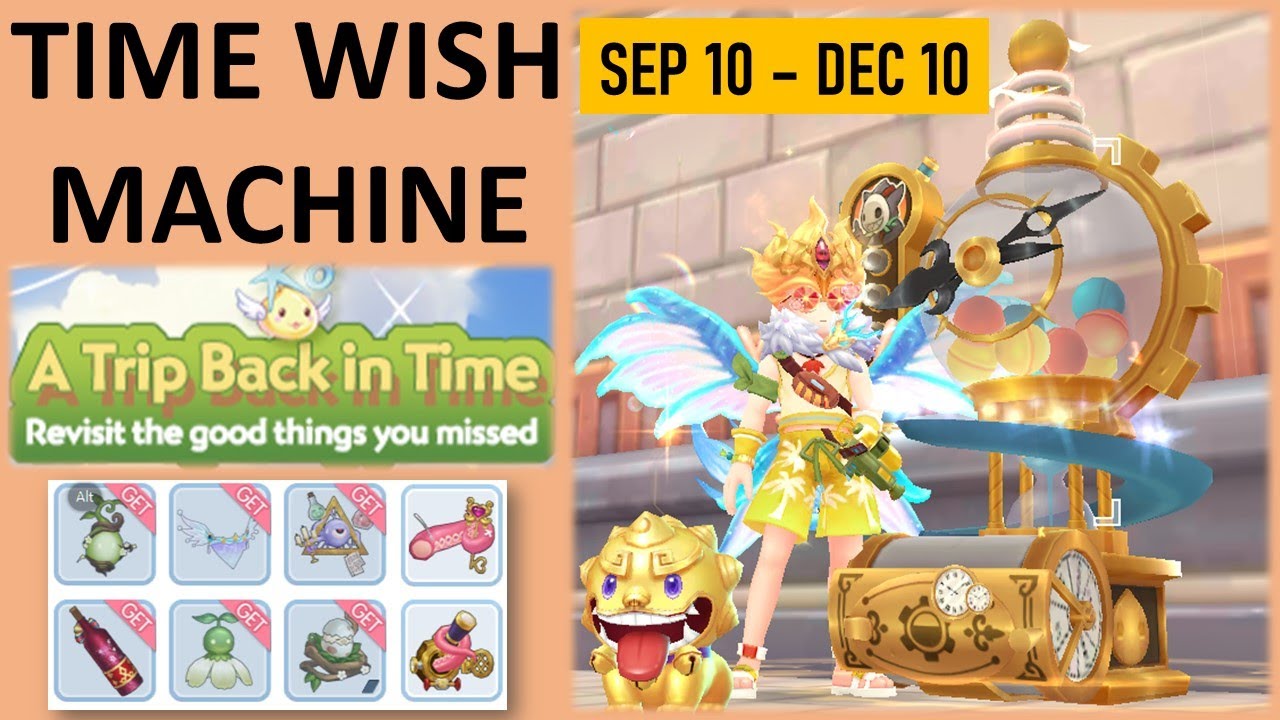 TIME WISH MACHINE SEP 10 - DEC 10 (MUST GET!) - YouTube