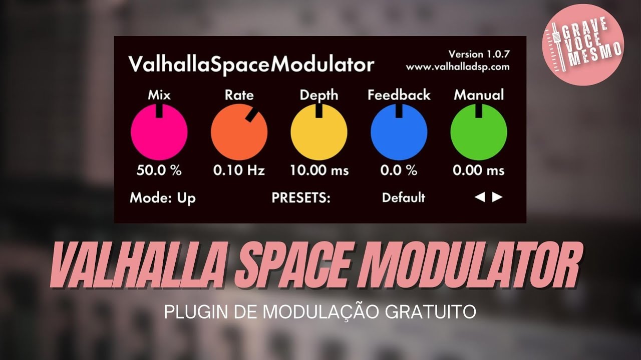 Valhalla Space Modulator - O Plugin de Efeitos incrível e Gratuito da ...