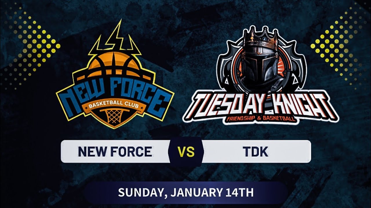 NEW FORCE VS TUESDAY KNIGHT | WARRIORS LAGUE 2024 REGULAR SEASON WEEK1 ...