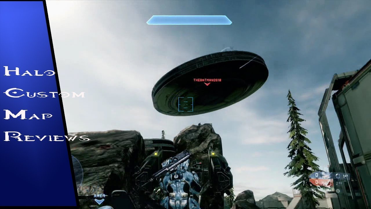 Halo Custom Map Review Crashsite 2.1 - YouTube