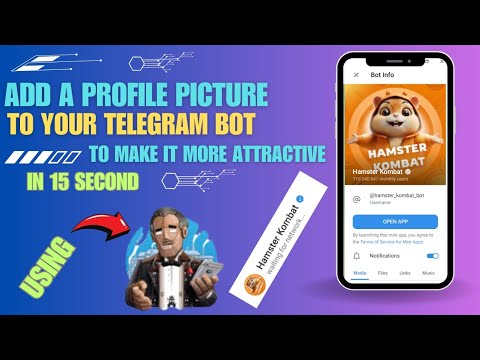 How to Add a Profile Picture to Your Telegram Bot / telegram bot - YouTube
